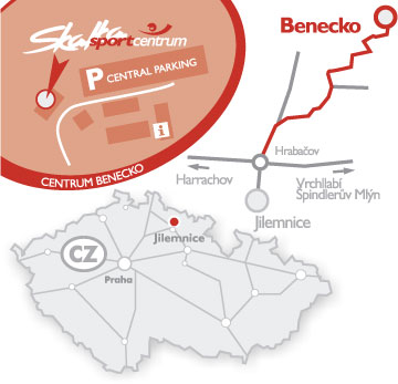 mapa-skalka - Wellness hotel SKALKA